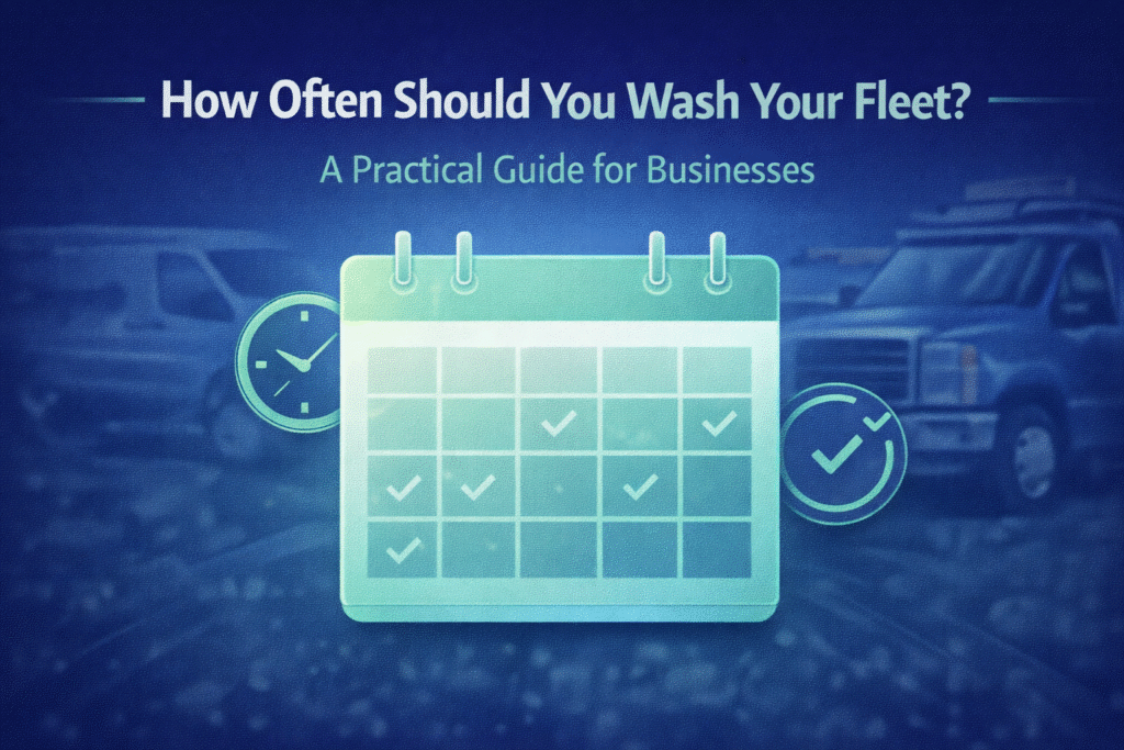 Fleet Washing Frequency: A Guide for Businesses